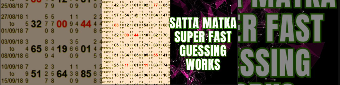 How Satta Matka Super Fast Guessing Works: Secrets Revealed