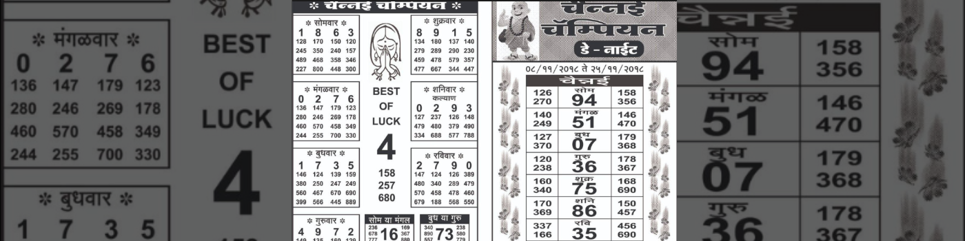 Satta Matka Kalyan Panel Chart Guide to Understand and Win